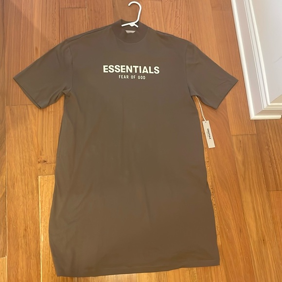 Fear of God | Dresses | Fear Of God Essentials Midi Dress | Poshmark